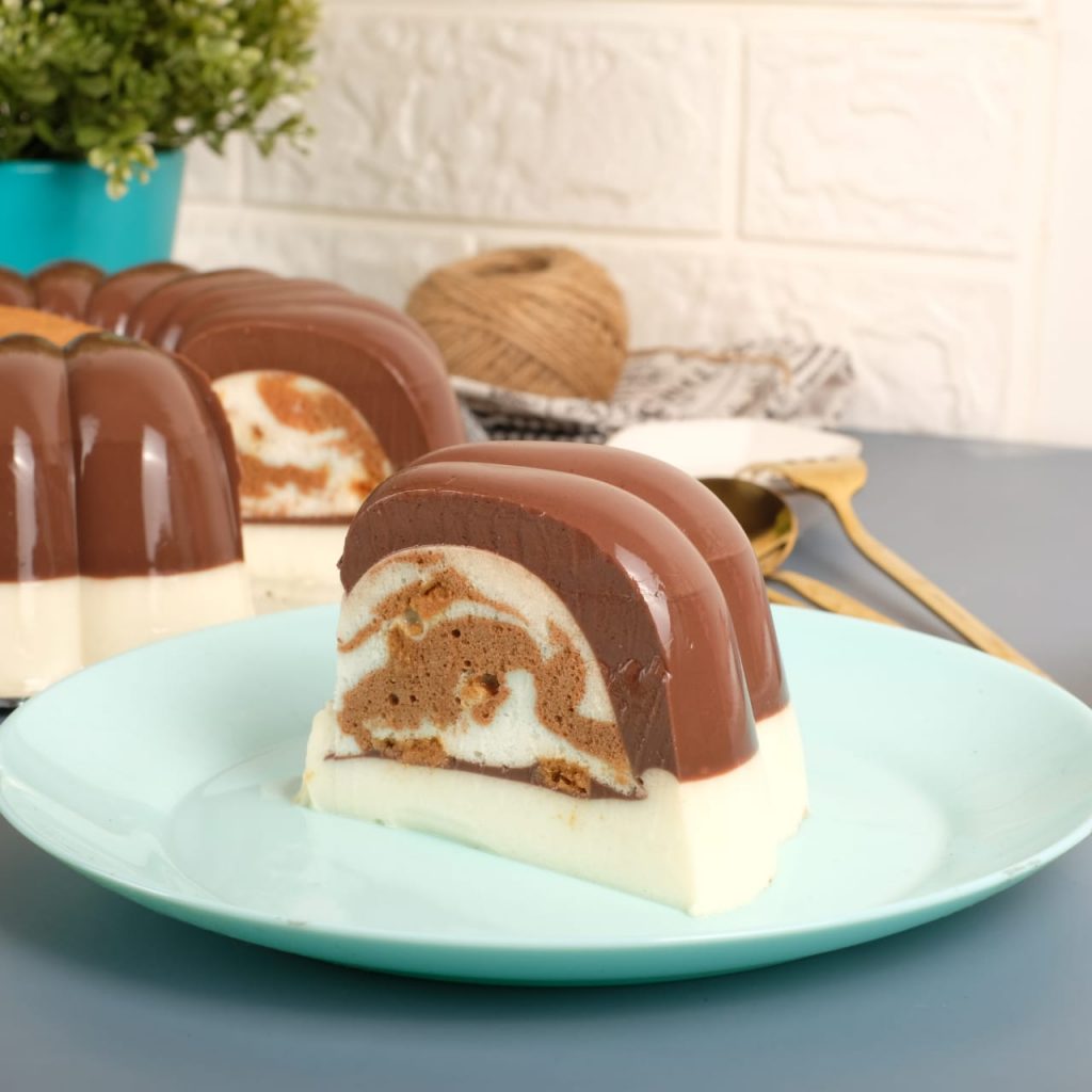 Lotus Biscoff Pudding - Pelangicake